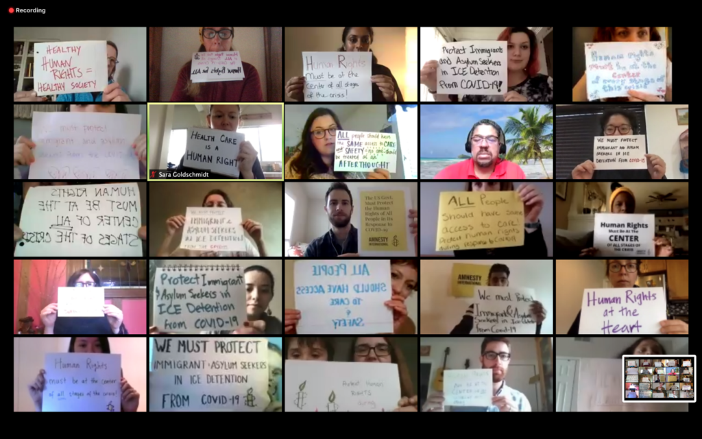 Join the Virtual Human Rights Action Network! | Amnesty International USA