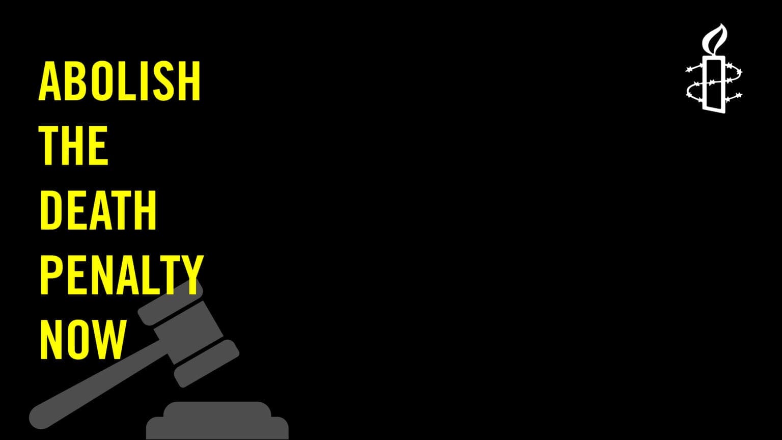 Week of Action to Abolish the Death Penalty | Amnesty International USA