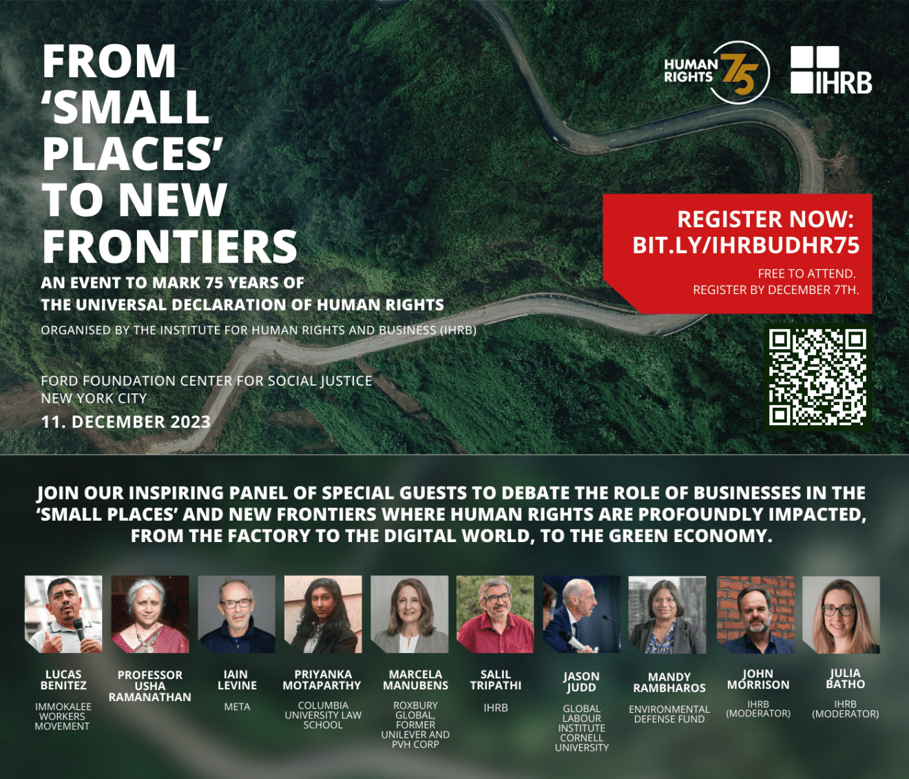From 'Small Spaces' to New Frontiers: An Event to Mark 75 Years of the ...